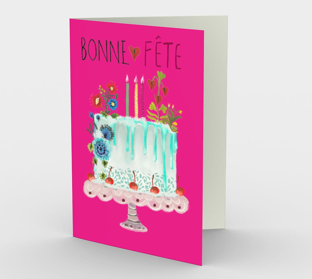 Cartes De Souhaits Bonne Fête - Etsy