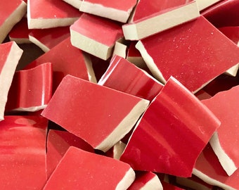 Cherry Red Tiles - Etsy