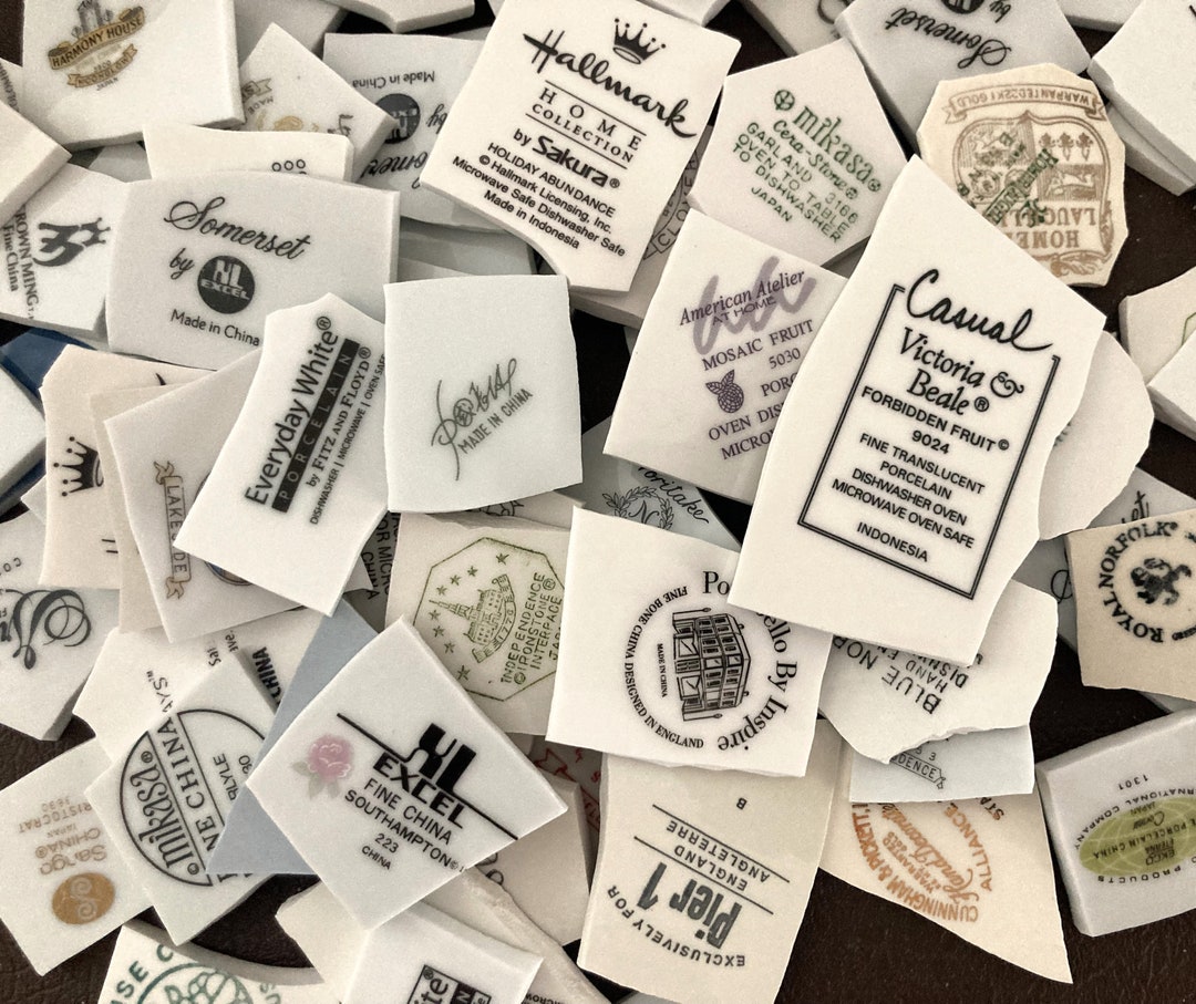 75 Large and XL Full Backstamps for Mosaics (lot 90) - Etsy
