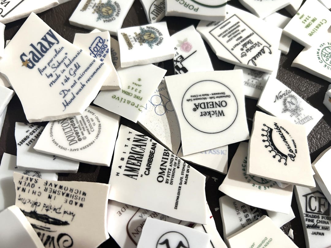 ON SALE! 115 Full and Partial Backstamps; Mostly Vintage; Large Variety ...