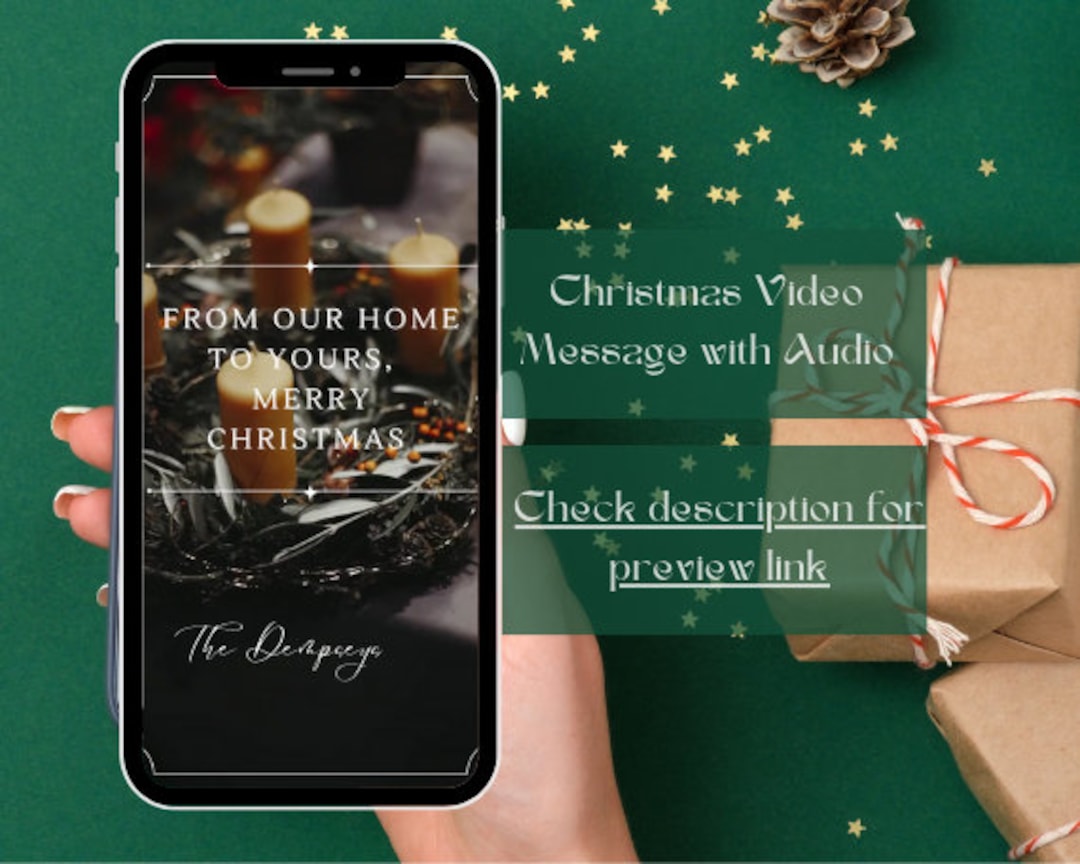 Digital Christmas Card With Music | Animated Christmas Ecard ...