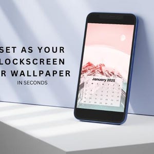 Mountain Moments 2025 Digital Calendar | Smartphone Wallpaper ...
