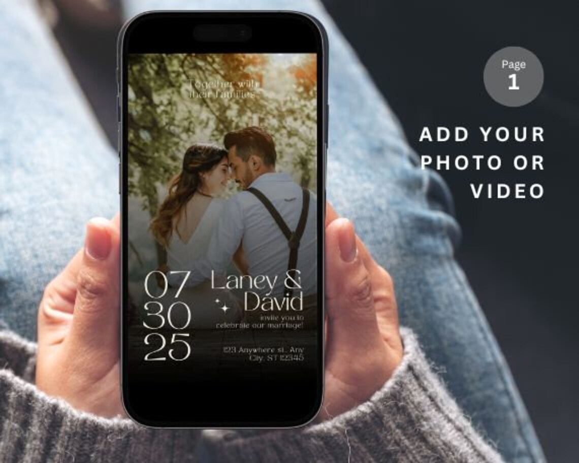 Animated Invitation | Wedding Timeline Invitation | Video Invitation ...