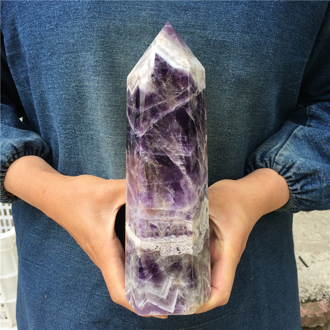 Amethyst Tower Amethyst Crystal Tower Amethyst Point - Etsy