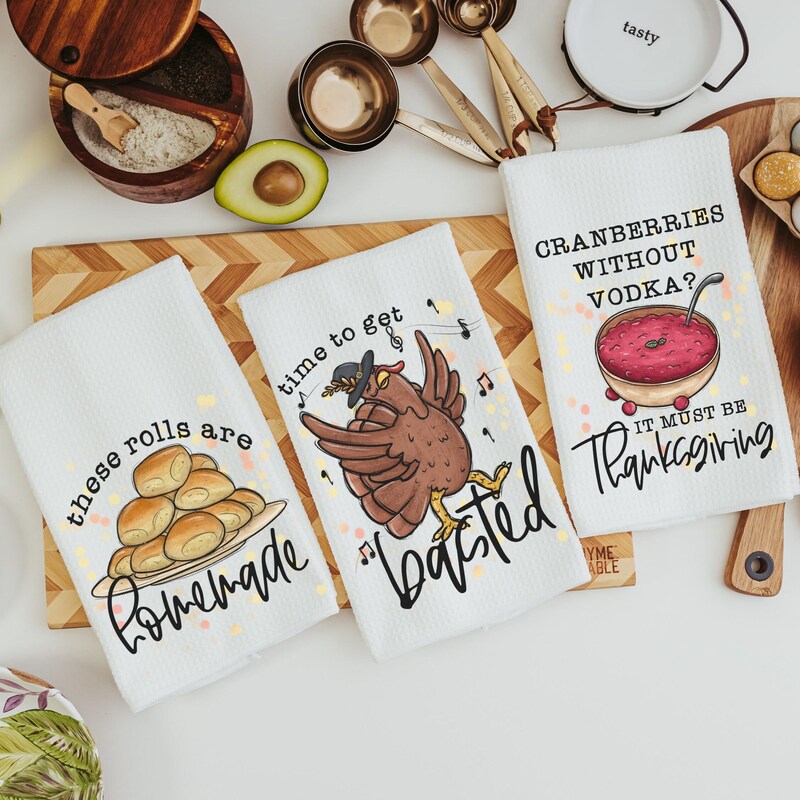 Cute Kitchen Towels - Etsy