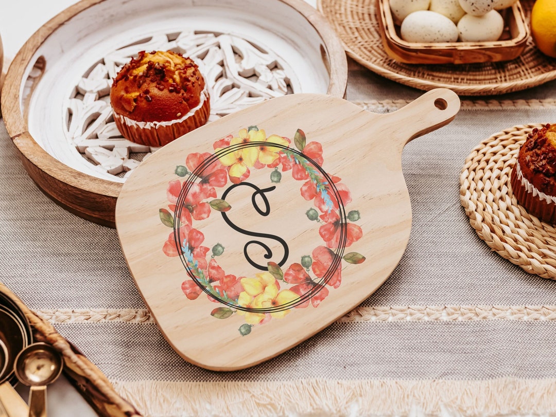 Personalized Poppy Cutting Boards Wood, New Apartment Gift for Her ...