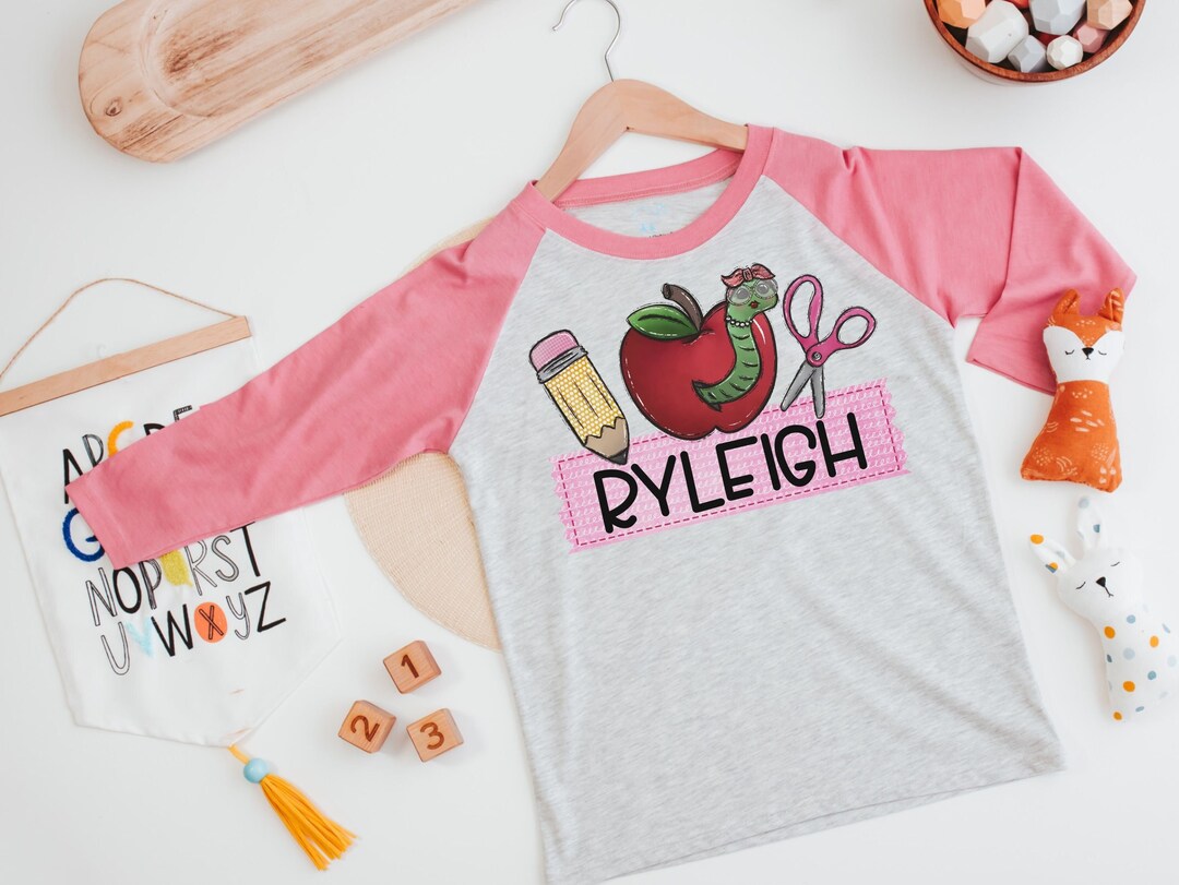Personalized Back to School Shirt First Day of School Shirt - Etsy