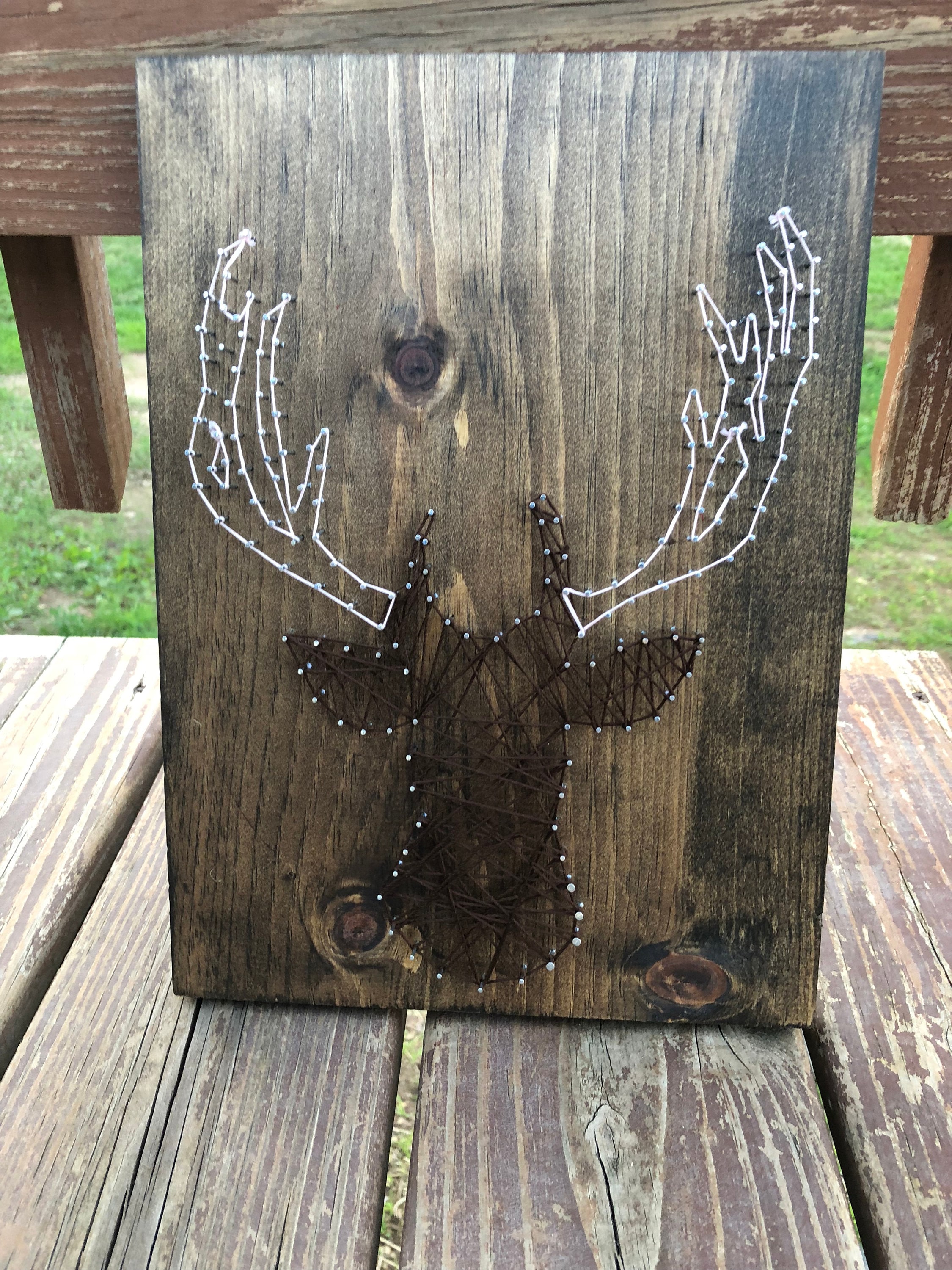 Deer String Art - Etsy