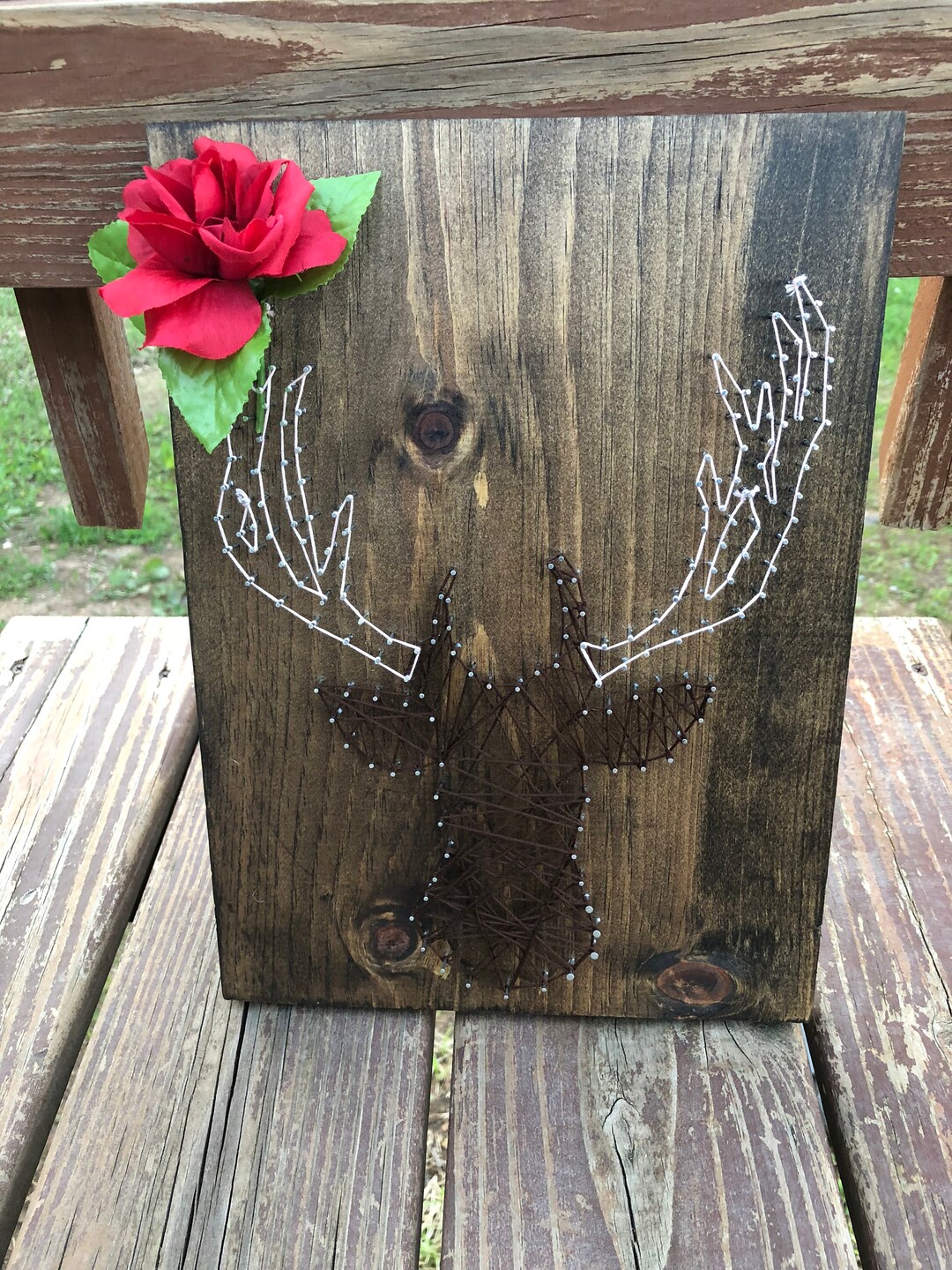 Deer String Art - Etsy