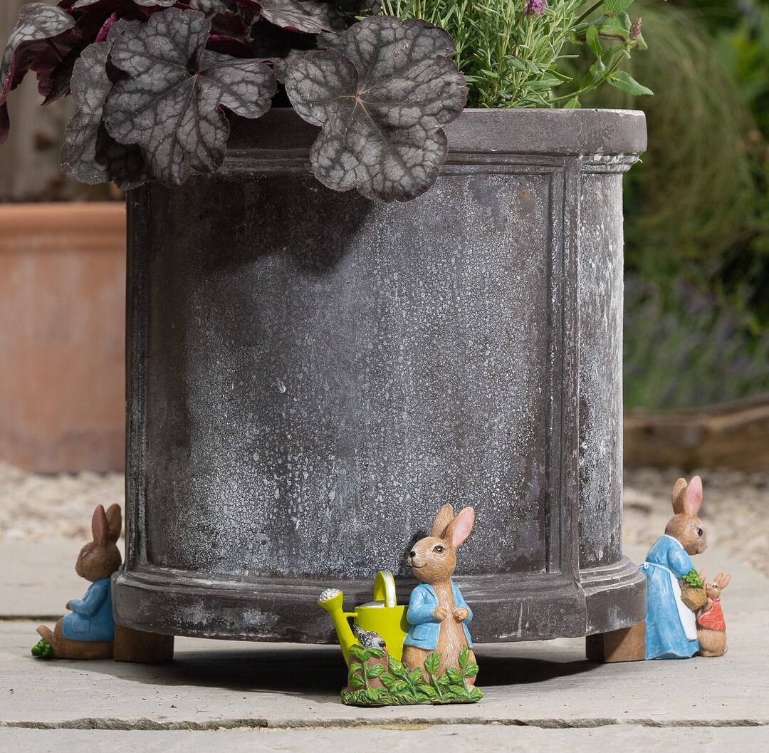 Beatrix Potter Full Colour Peter Rabbit Plant Pot Feet Set of 3 ...