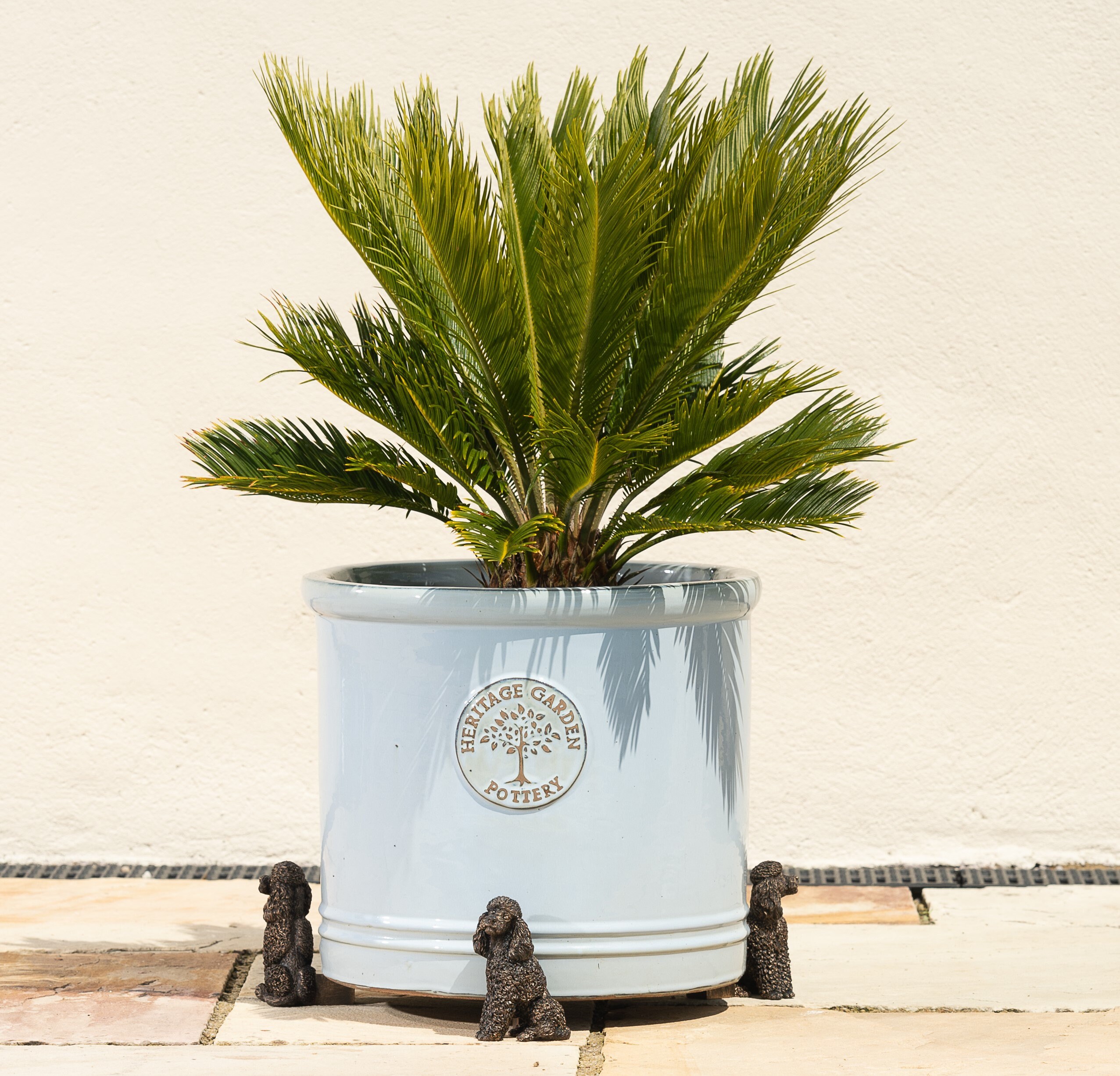 Bronze Poodle Plant Pot Feet Set of 3 | Elegant Garden Decor - Etsy