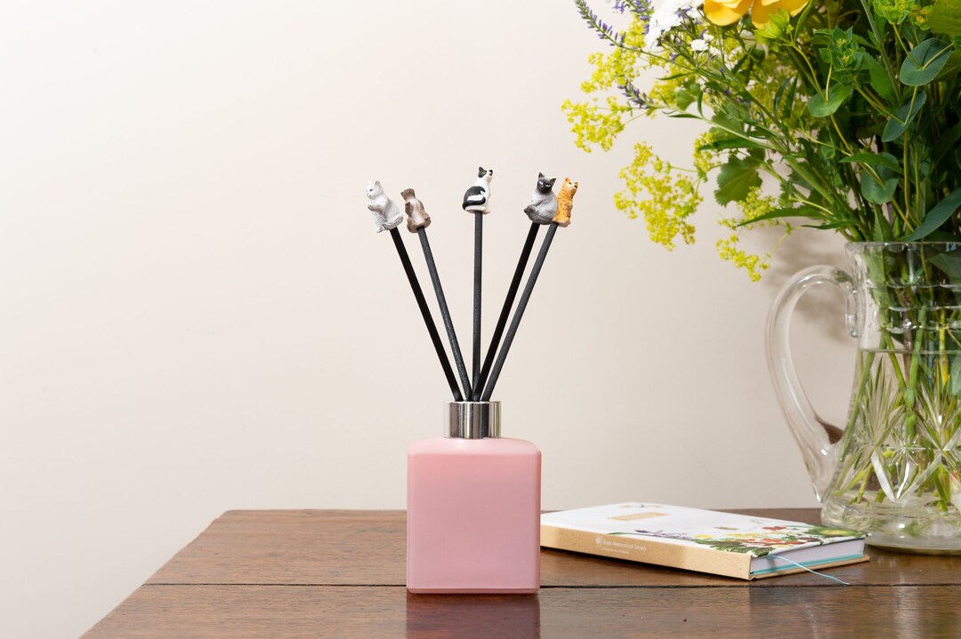 Cats Diffuser Decor | Reed Diffuser Decoration Set of 5 | Home ...