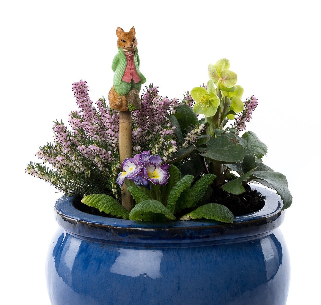 Cane Companion Cane Toppers - Coloured Beatrix Potter Mr Tod Stake ...