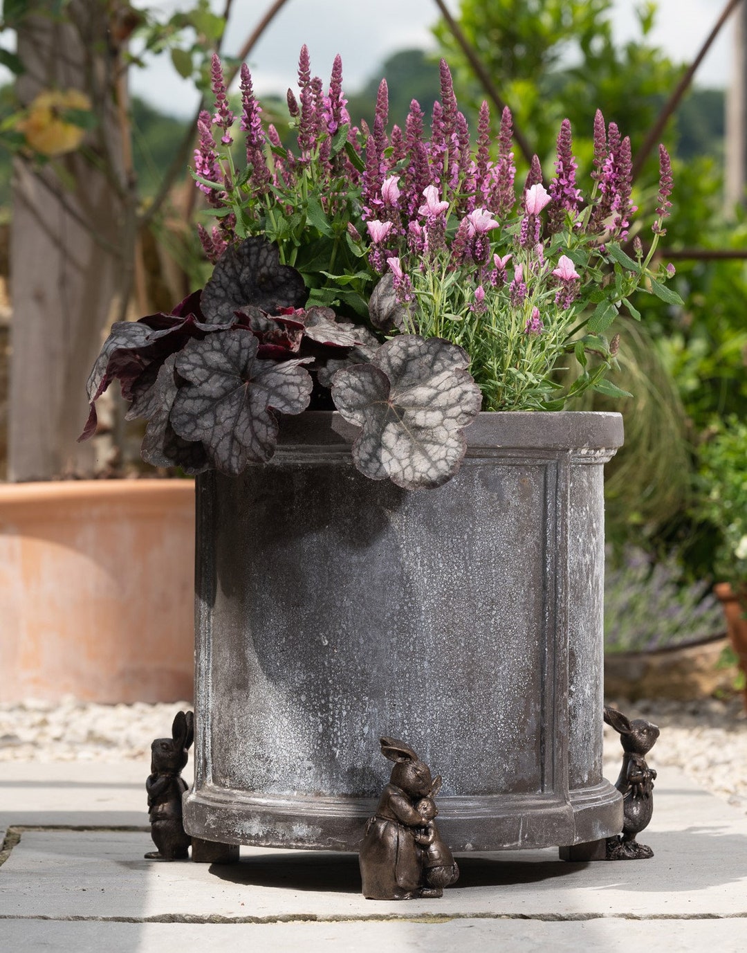 Beatrix Potter, Peter Rabbit, Potty Feet, Set of 3, Plant Pot Stand ...