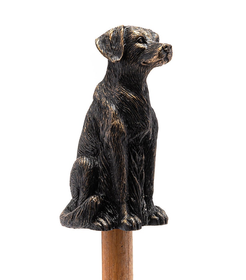Cane Companion Cane Toppers Antique Bronze Coloured Labrador - Etsy