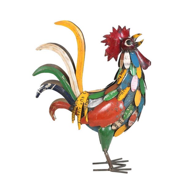 Metal Rooster - Etsy