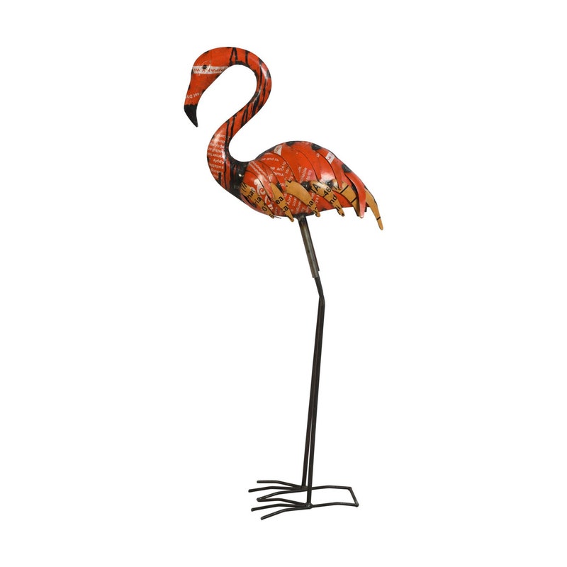 Tall Flamingo Statue - Etsy UK
