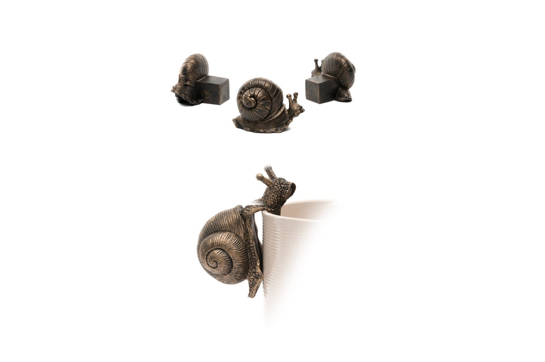 Snail, Potty Feet & Pot Buddy Bundle, Plant Pot Stand, Antique Decor ...
