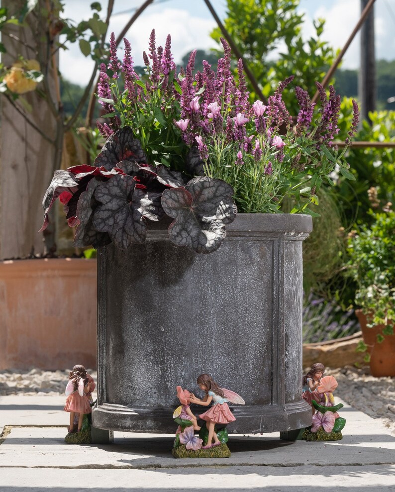 Coloured Sweet Pea Flower Fairy Potty Feet Plant Pot Feet X 3 | Etsy