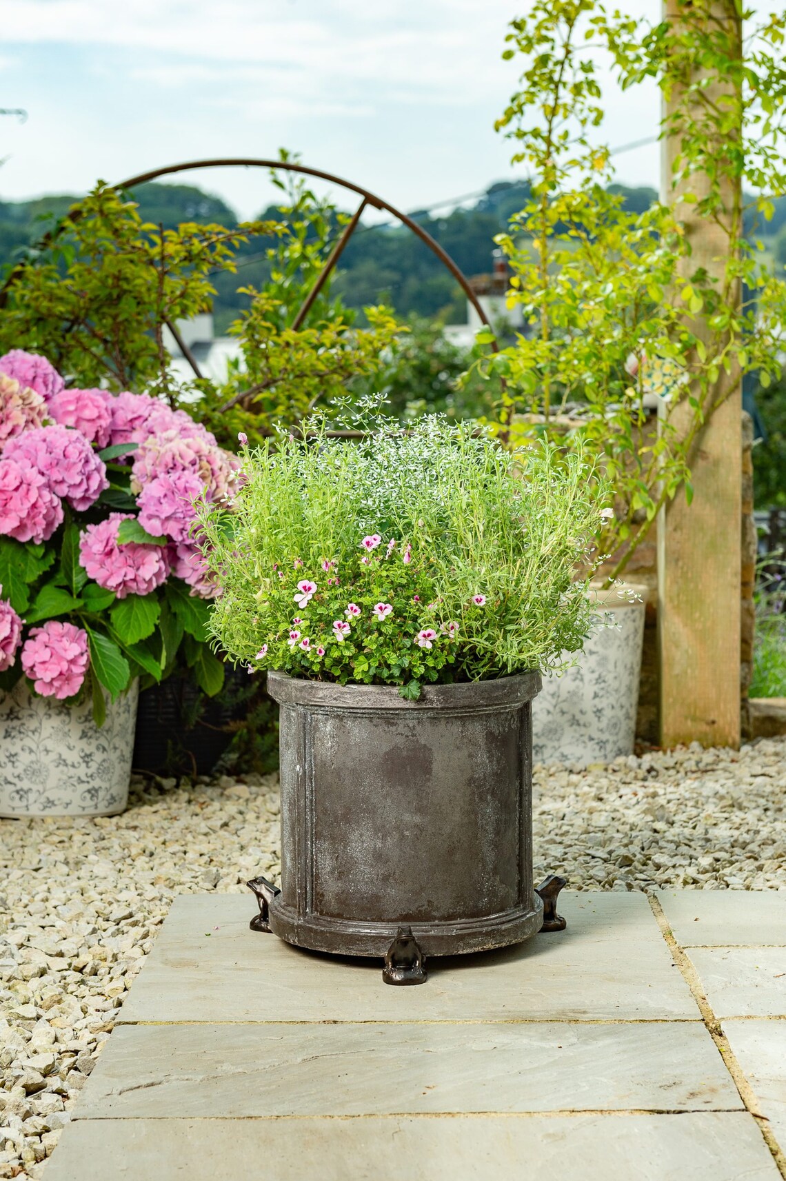 Frog Potty Feet & Pot Buddy Bundle: Antique Style Plant Pot Stand - Etsy