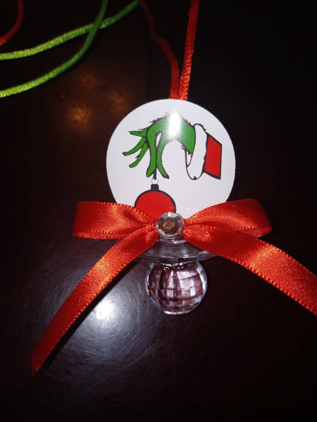 Grinch Baby Shower Pacifiers Guest Favors, Christmas Baby Shower ...