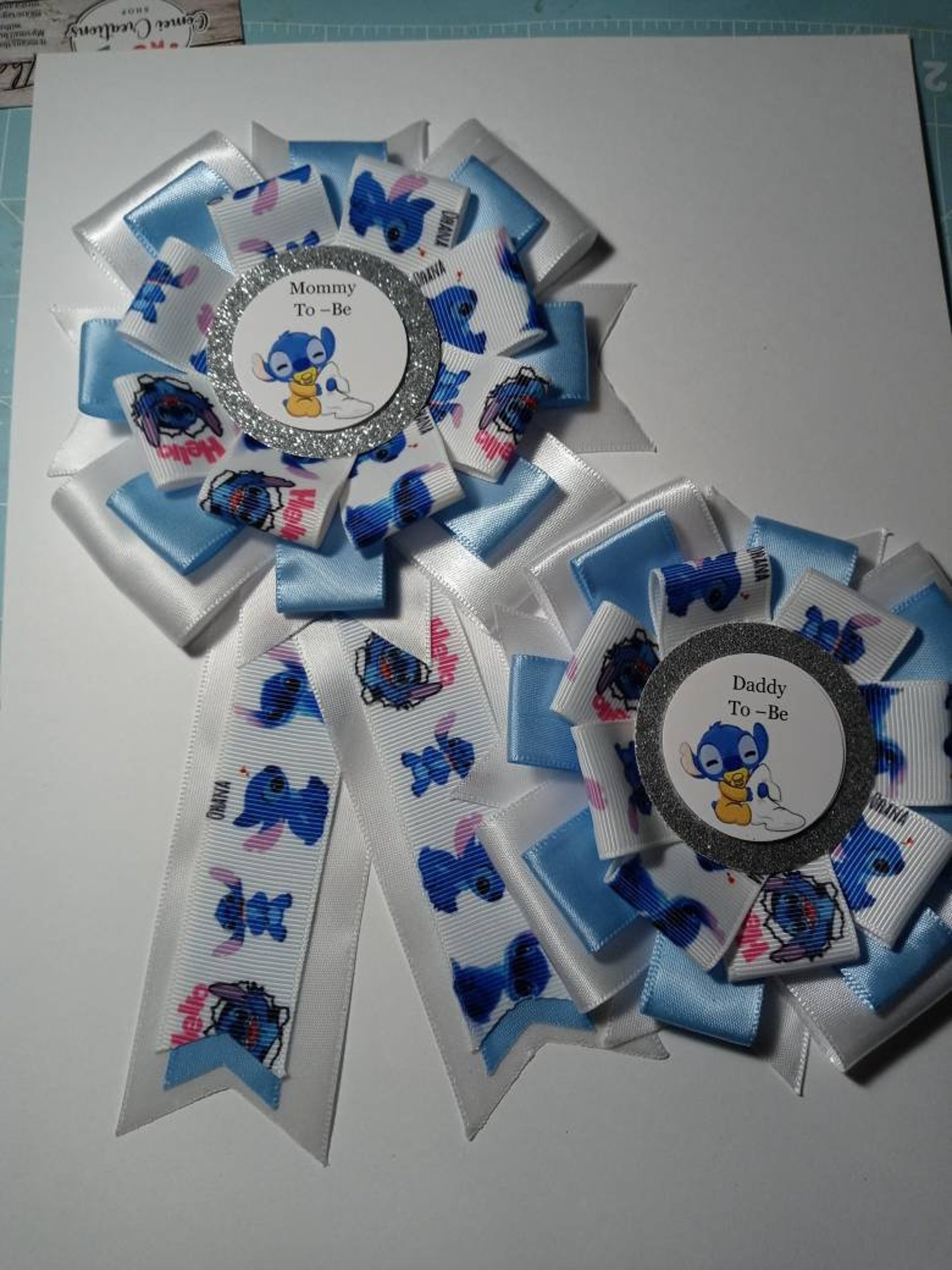 Sleeping Stitch Baby Shower Pacifiers Guest Favors, Lilo and Stitch ...