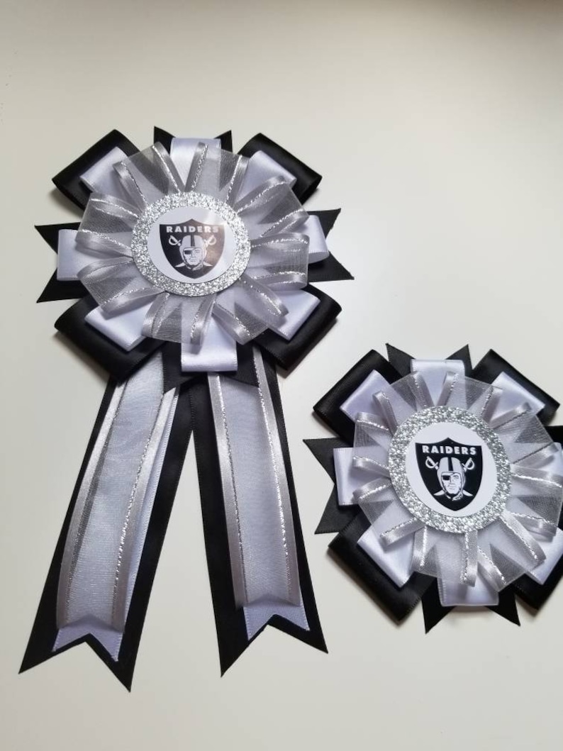 Football Team Baby Shower Pacifiers Guest Favors Raiders | Etsy
