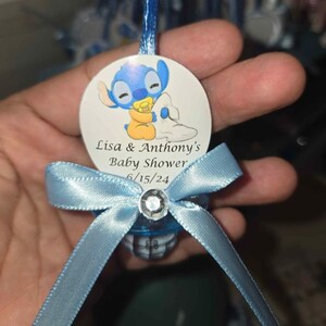 Personalized Stitch Baby Shower Pacifiers Guest Favor Necklaces, Lilo ...