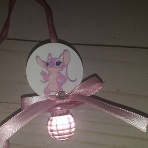 Angel AKA Experiment 624 Lilo and Stitch Baby Shower Pacifier Guest ...
