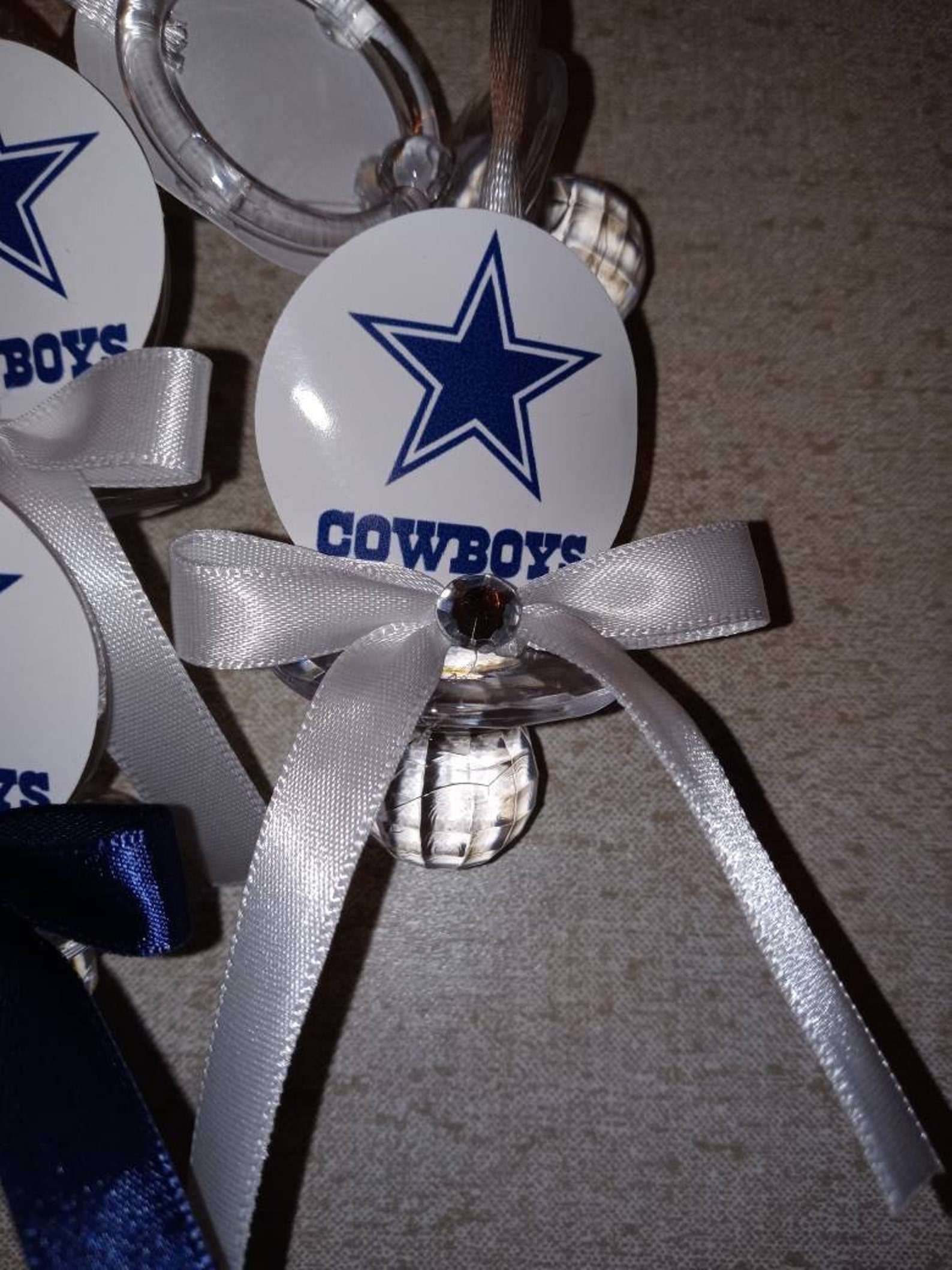 Dallas Cowboys Baby Shower Theme, Guest Pacifiers Favors, Dallas Texas ...