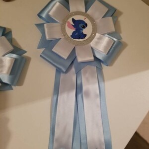 Stitch Lilo and Stitch Baby Shower Pacifiers Guest Favors Necklaces ...