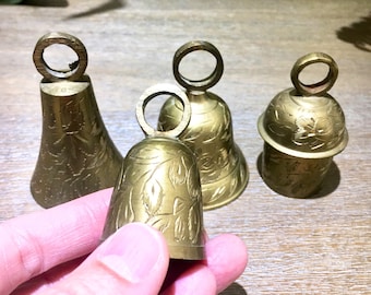 India brass bells | Etsy