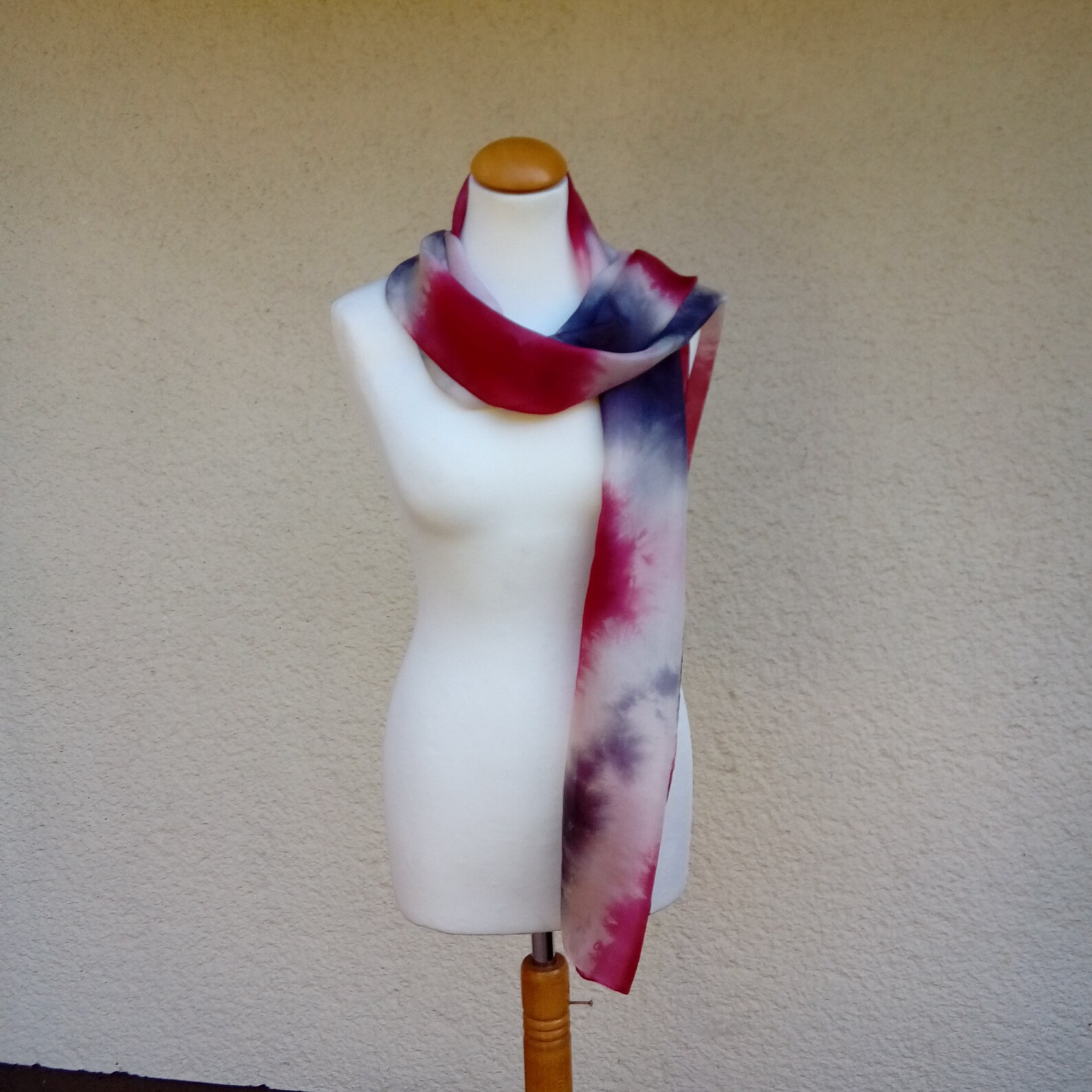 Unique Scarf for Woman, Handpainted Scarf for Woman, Gift for Her ...