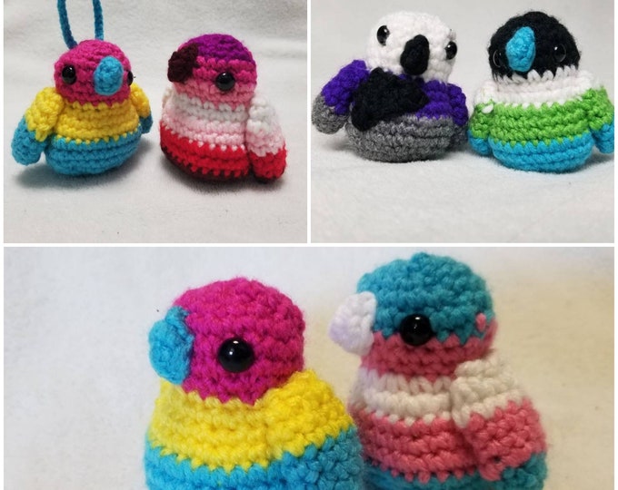 LGBT Birds / Agender / Aro / Ace / Bi / Butch / Gay / Genderfluid ...
