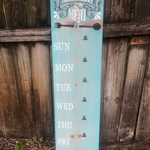 Weekly Menu Board - Etsy