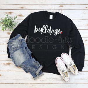 Bulldogs Script Crew - Mexico - Etsy