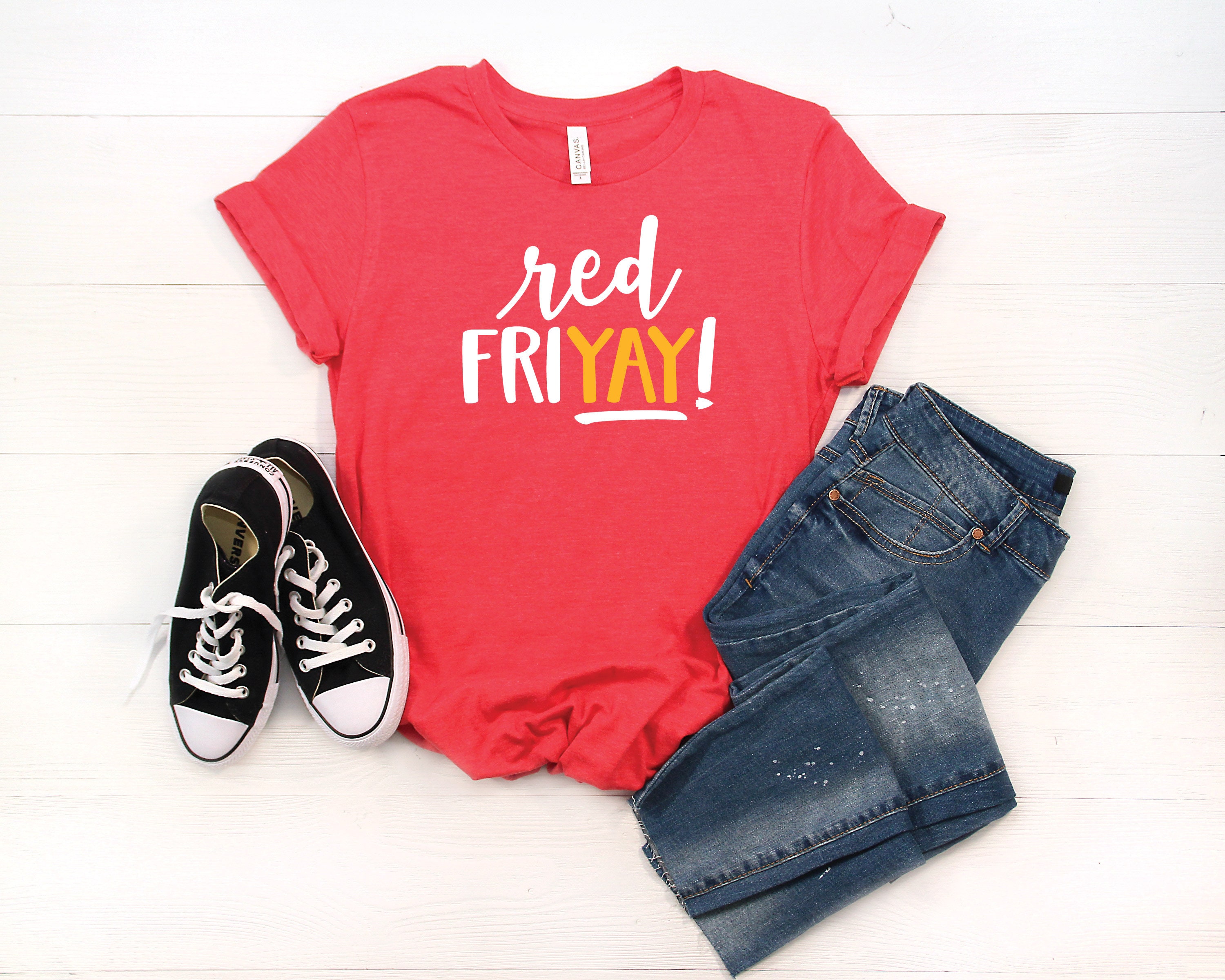 Red Friyay! Shirt - Etsy