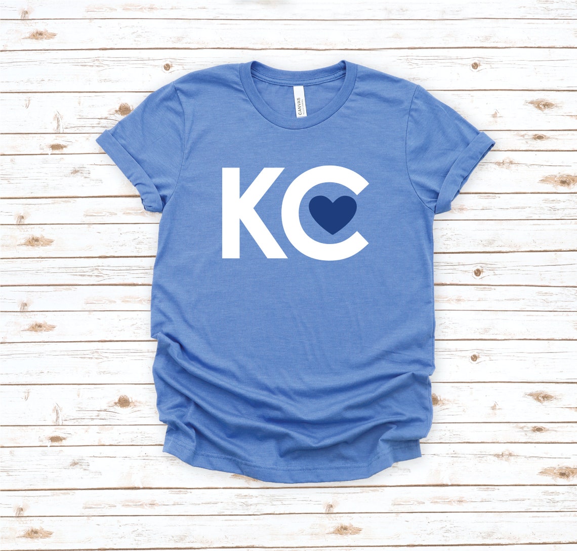 KC Love Blue Series T-shirt | Etsy