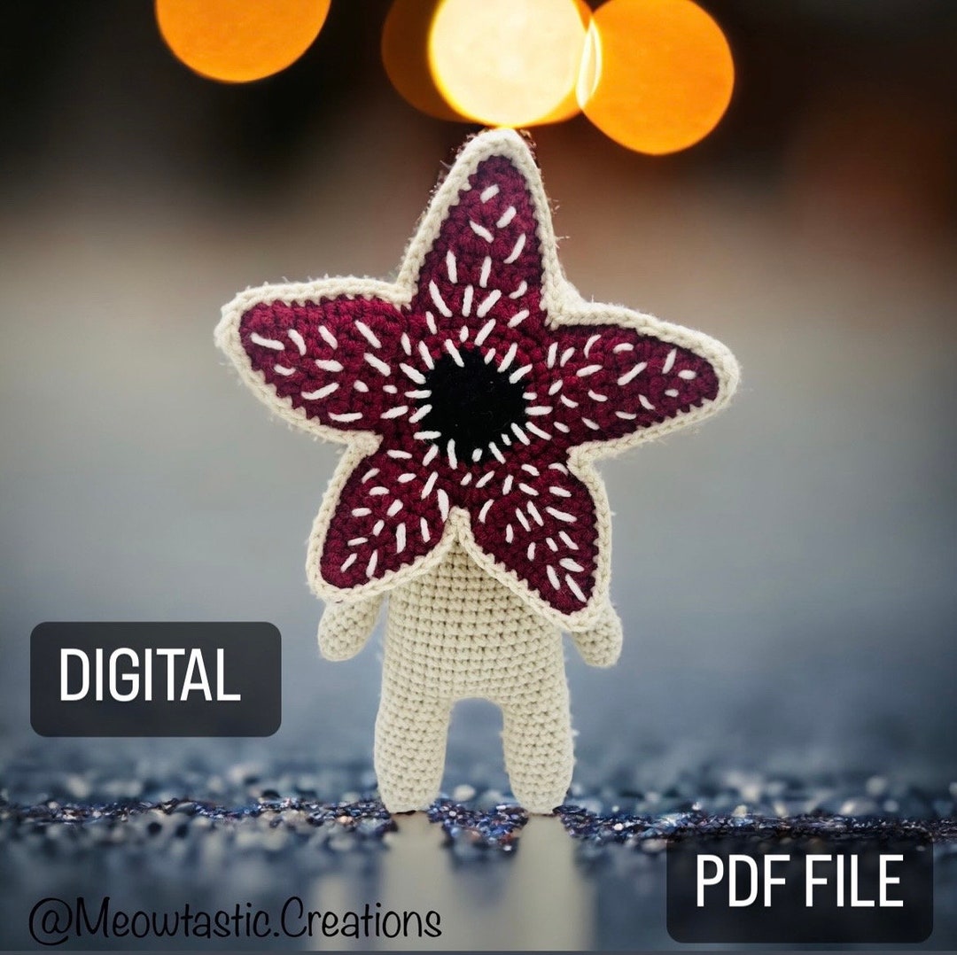 Demogorgon Crochet Pattern, Amigurumi, Digital, Pdf File, Tutorial - Etsy