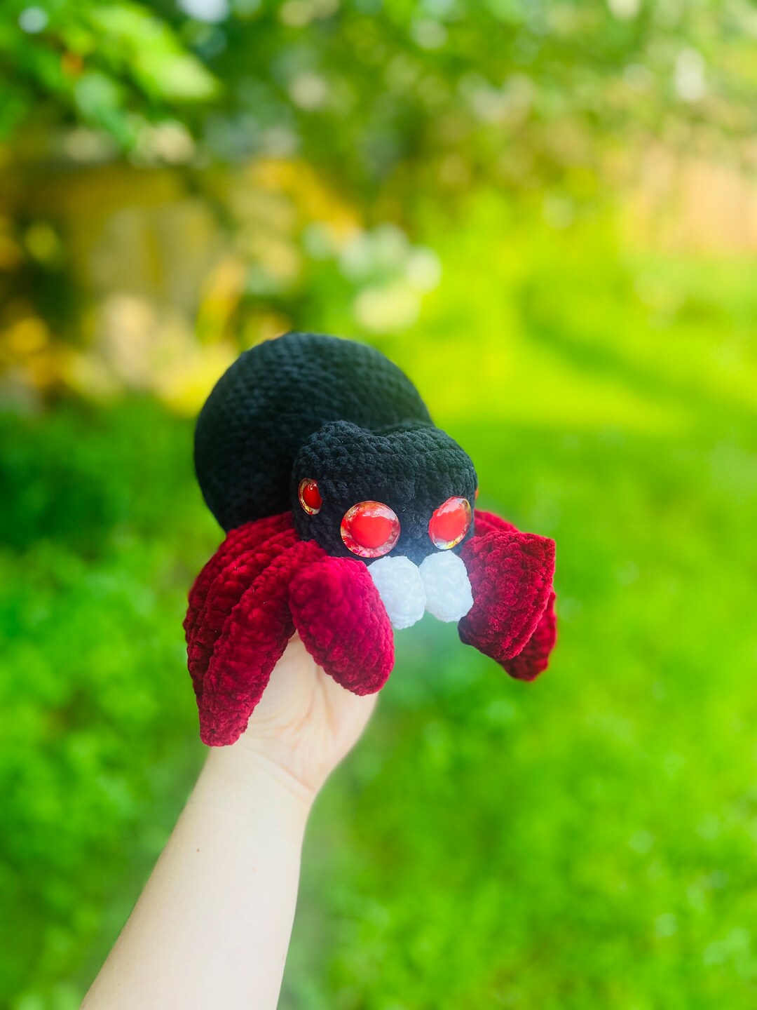 Spider Plushie / Amigurumi - Etsy