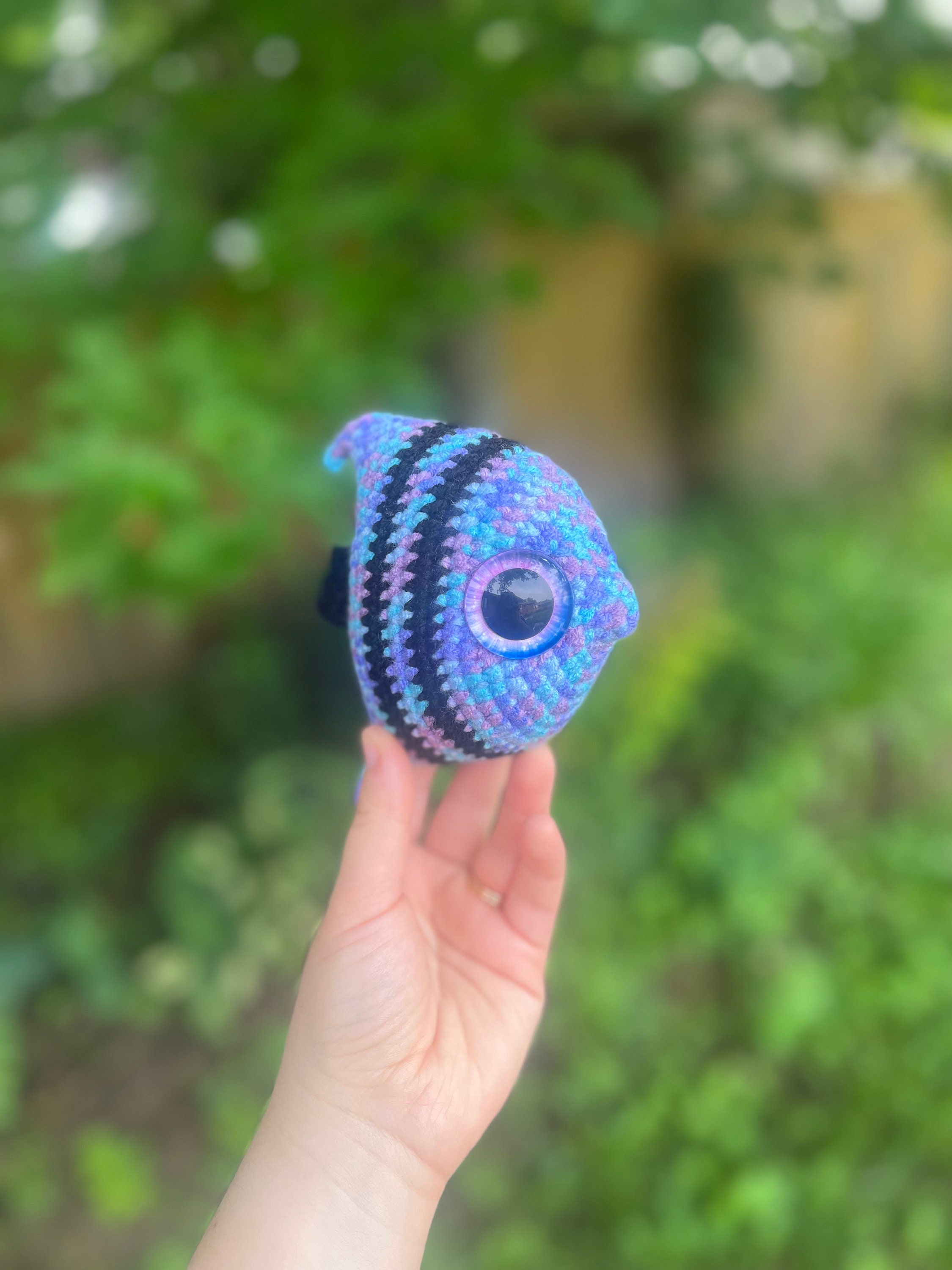 Angelfish Plushie / Amigurumi/ Stuffed Animal / Crochet - Etsy