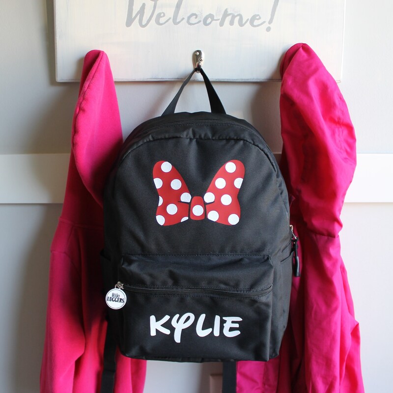 Minnie Mouse Backpack - Etsy