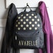 Personalized Backpack/ Backpack Kids/ Star Backpack/ Girls - Etsy