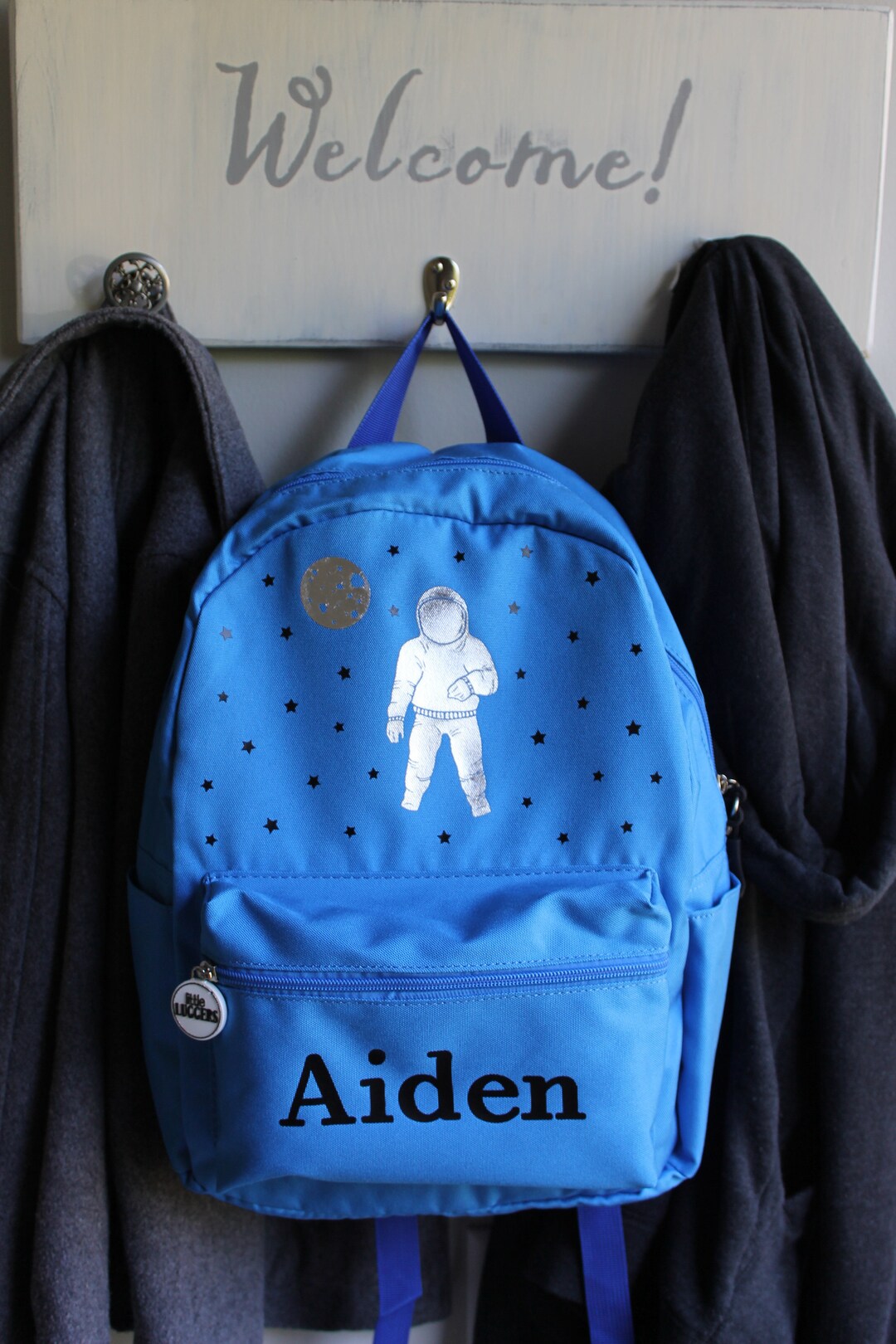 Space Backpack/astronaut Backpack/ Boys Backpack/ Personalized - Etsy