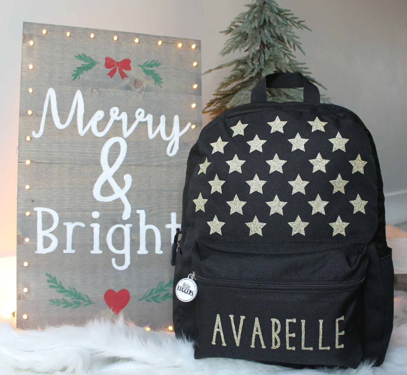 Personalized Backpack/ Backpack Kids/ Star Backpack/ Girls - Etsy
