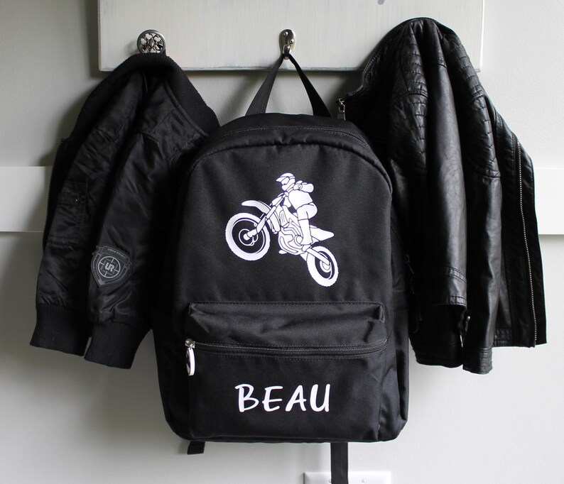 Dirt Bike Backpack for Kids / Motocross Backpack / | Etsy