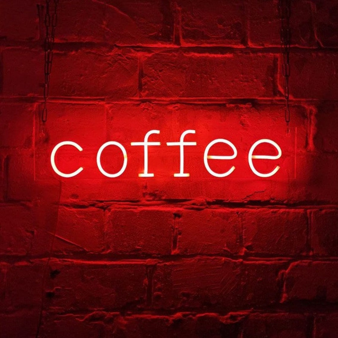Coffee Neon Sign Coffee Bar Sign Neon Coffee Sign Coffee - Etsy