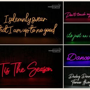 Custom Neon Sign Light, Custom LED Neon Sign, Neon Sign Wall Art, Neon ...