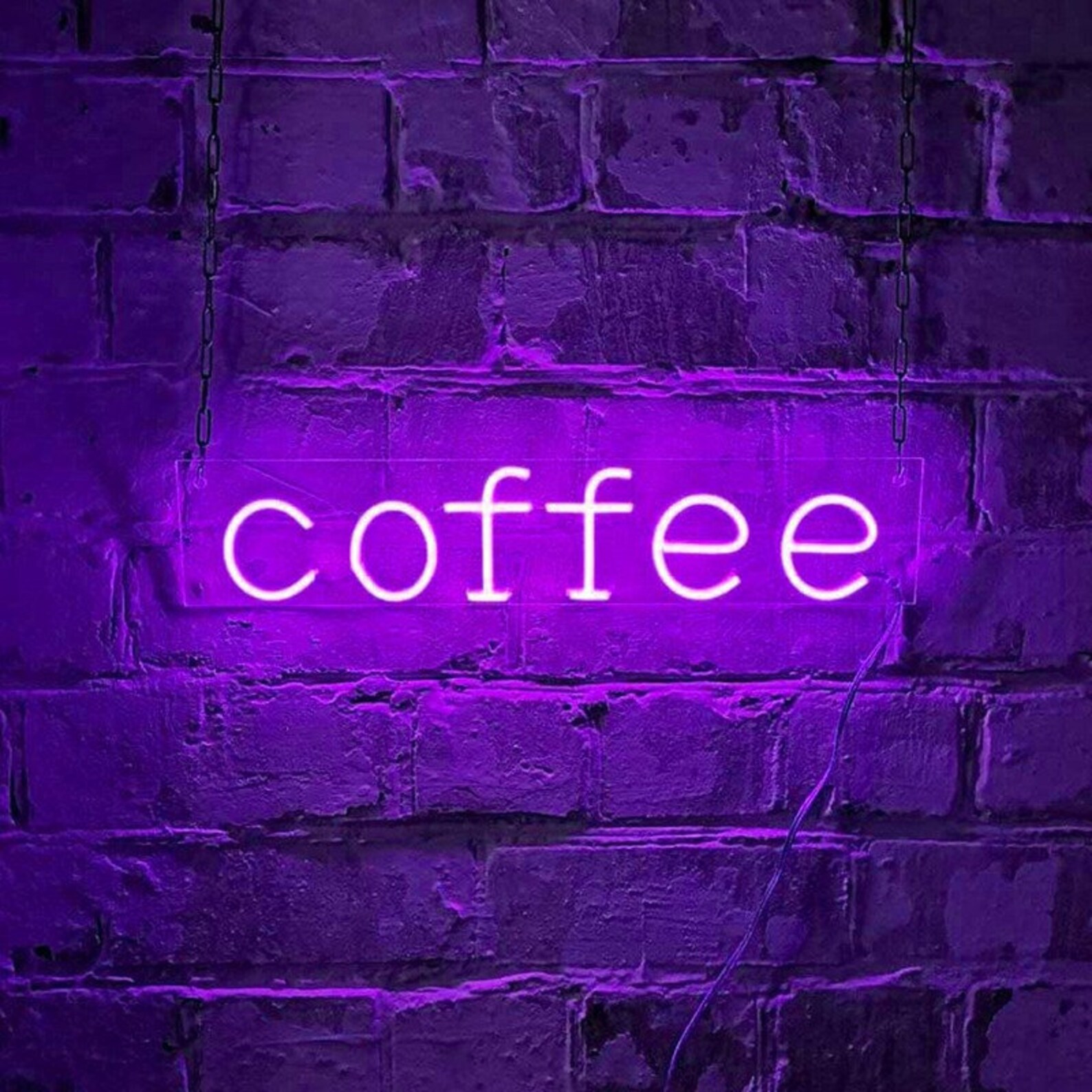Coffee Neon Sign Coffee Bar Sign Neon Coffee Sign Coffee - Etsy