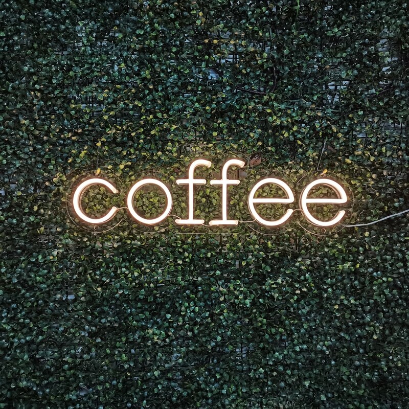 Light up Coffee Sign - Etsy